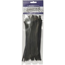 ESSENTIALS General Purpose Cable Ties - Black