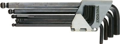 TENG TOOLS Ball Point Hex Key Wrench Set - Imperial