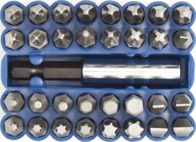 LASER TOOLS 1/4" Dr. Hex Bits Set