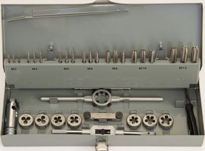 Rethreading Tap & Die Set