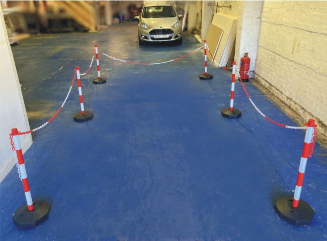 JSP EV Chain Support Post