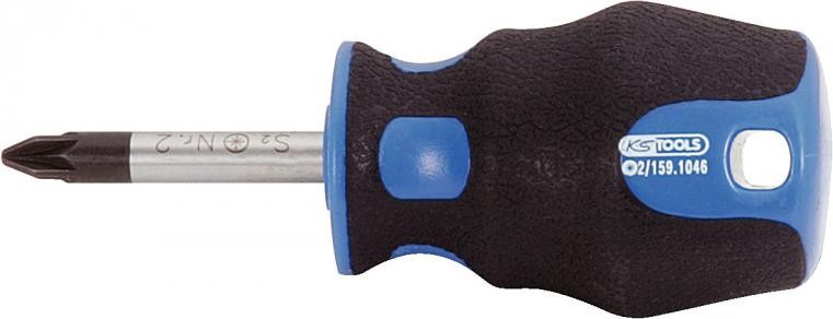 KS TOOLS 'ERGOTORQUEplus®' Stubby Screwdriver - PHILIPS®