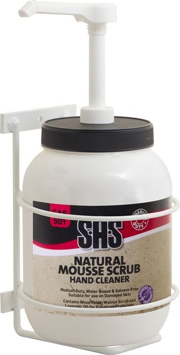 S.A.S Natural Mousse Scrub Hand Cleaner - Medium Duty