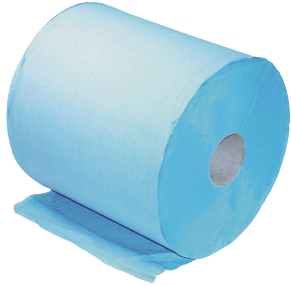 Blue Paper Rolls