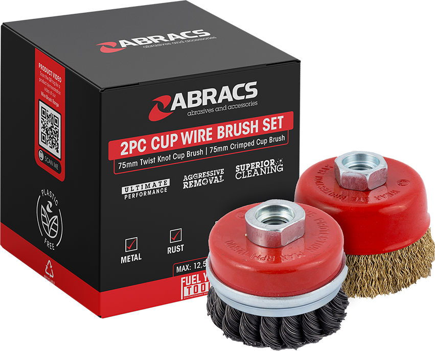ABRACS Cup Brush Twin Pack